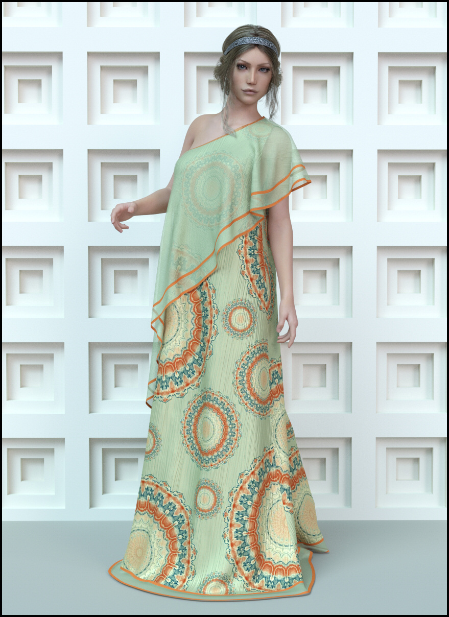dForce - Chiton for G8F | Daz 3D