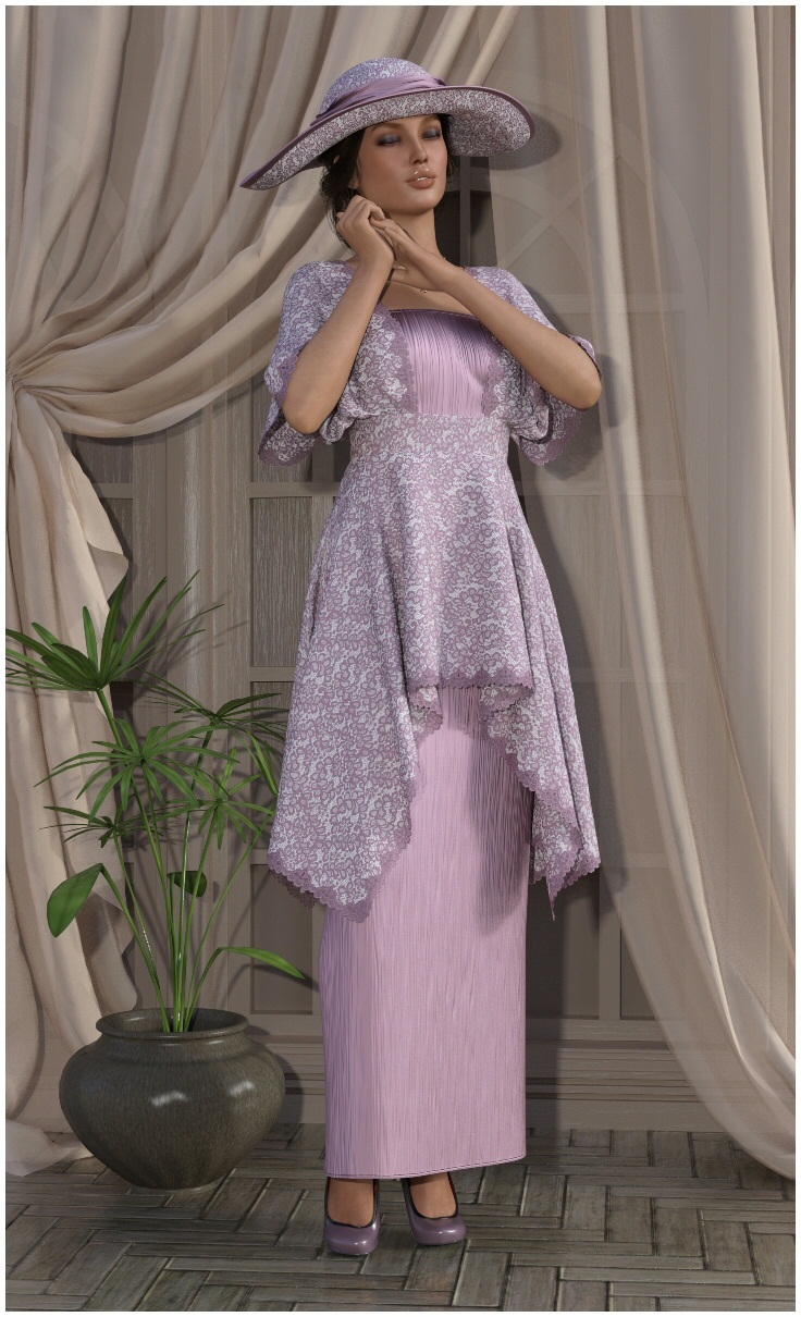 dForce - Edith Outfit for G8F | Daz 3D