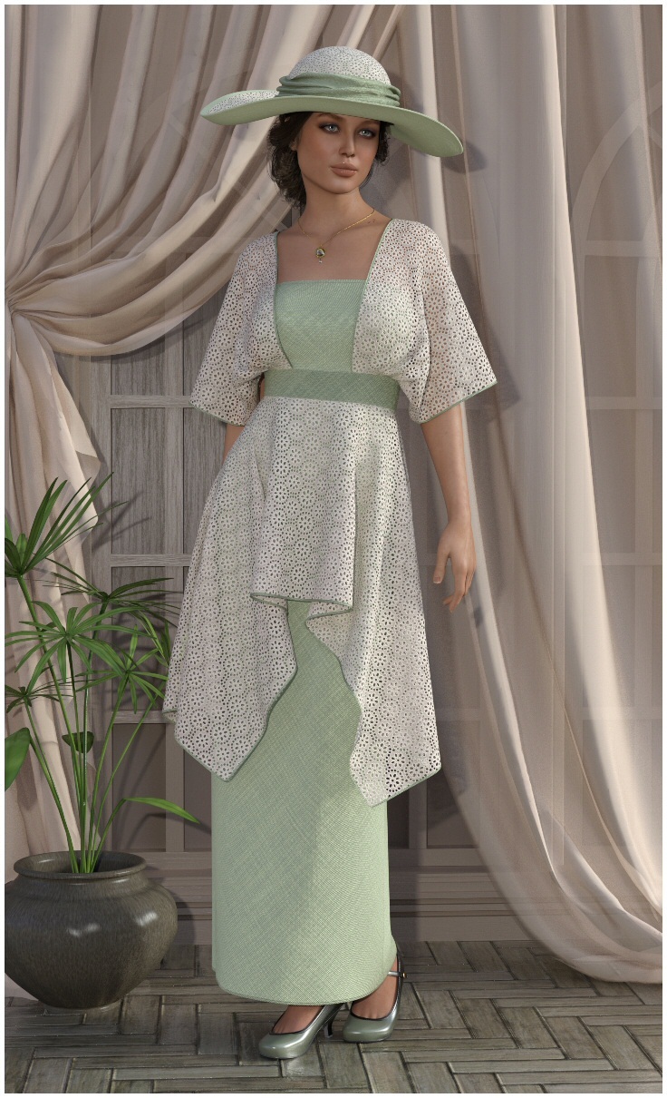 dForce - Edith Outfit for G8F | Daz 3D