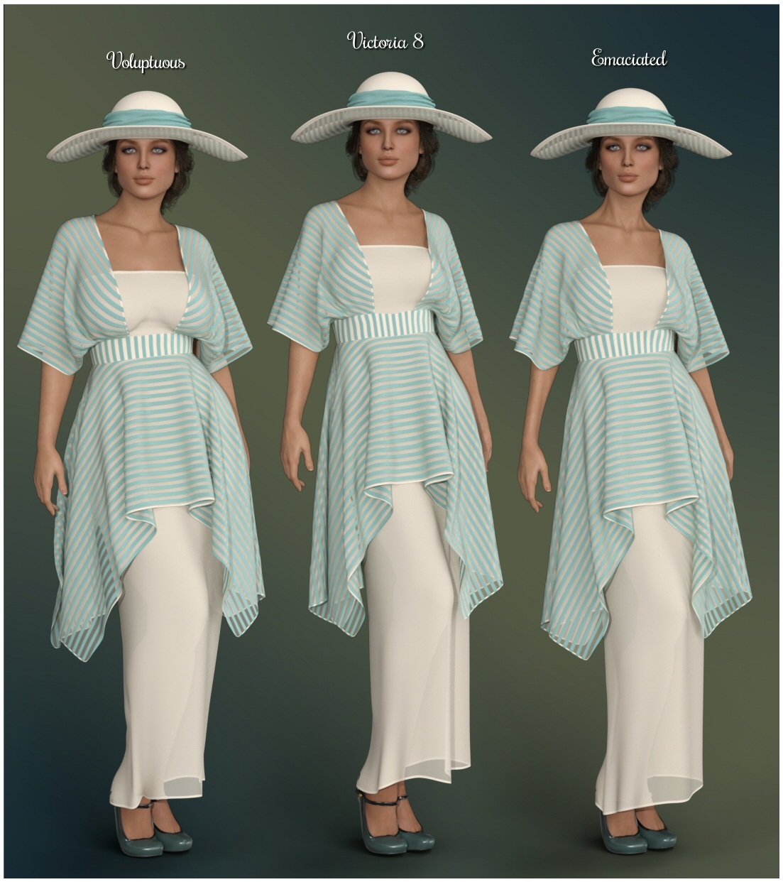 dForce - Edith Outfit for G8F | Daz 3D