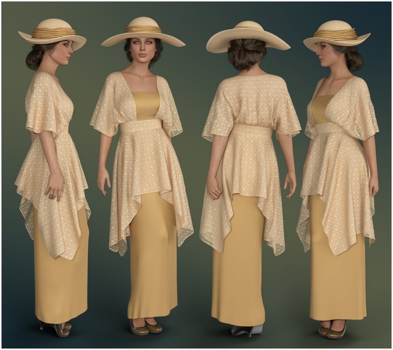 dForce - Edith Outfit for G8F | Daz 3D