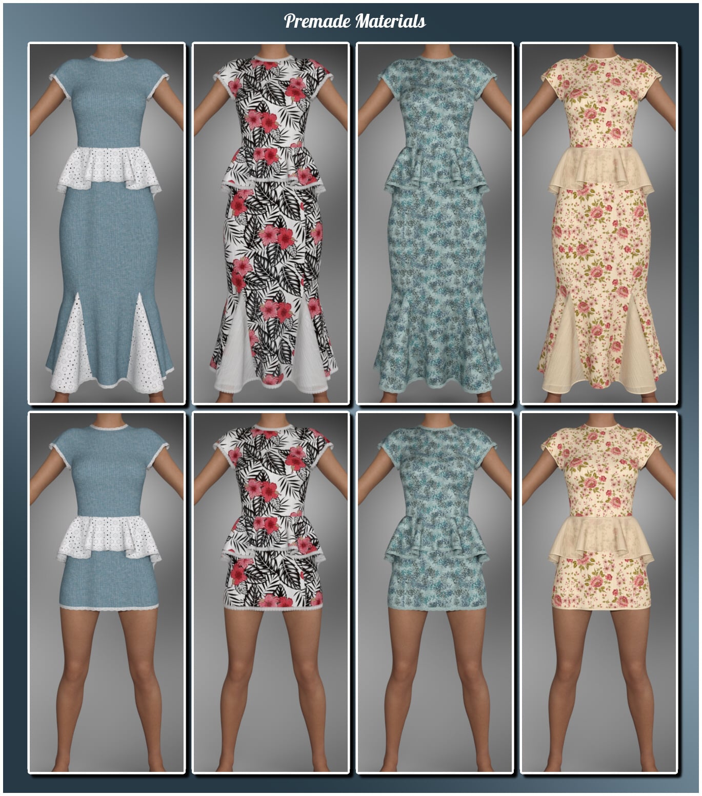 dForce - Sheena Outfit for G8F | Daz 3D