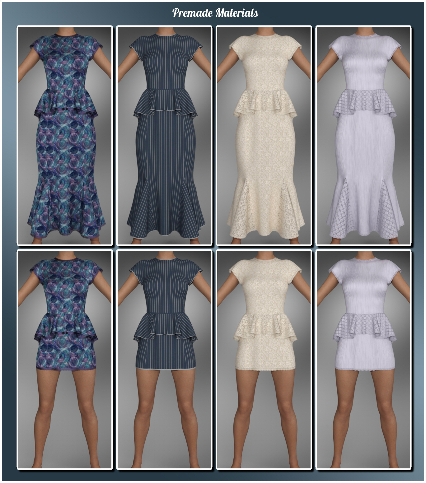 dForce - Sheena Outfit for G8F | Daz 3D