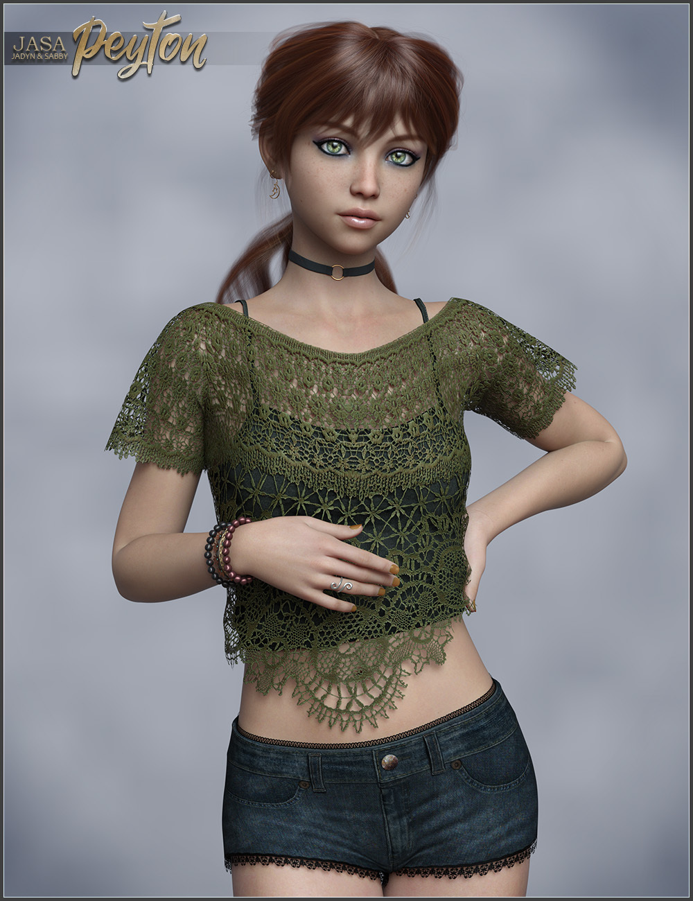 JASA Peyton for Genesis 8 and 8.1 Female | Daz 3D