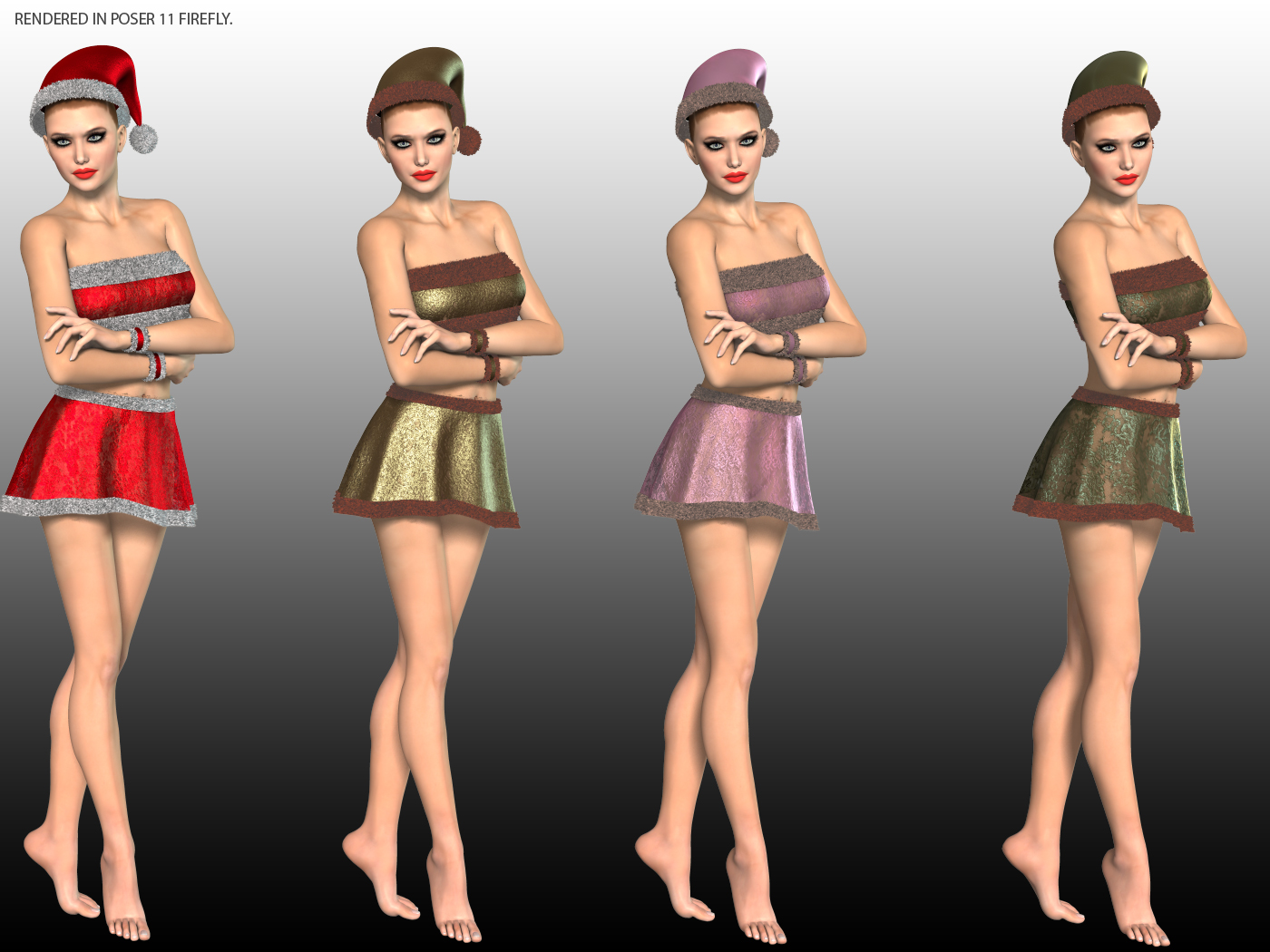 InStyle - Santas Helper V4 Poser | Daz 3D