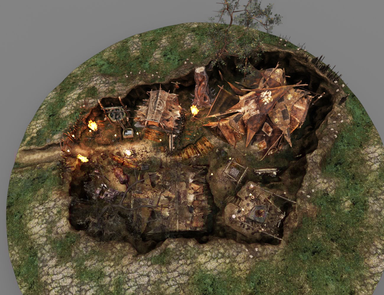 XI Barbarian Camp | Daz 3D