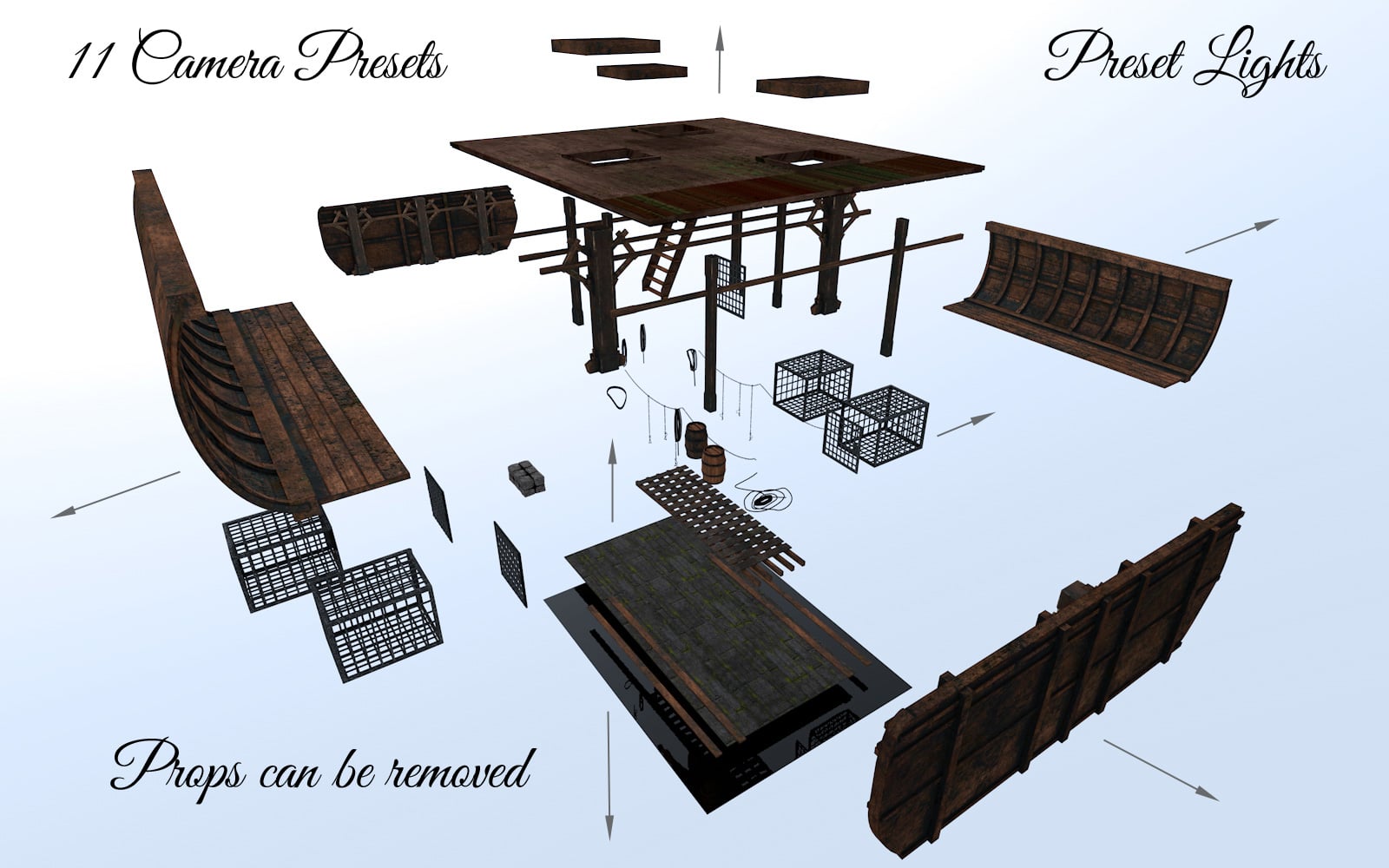 Below Deck for DS | Daz 3D