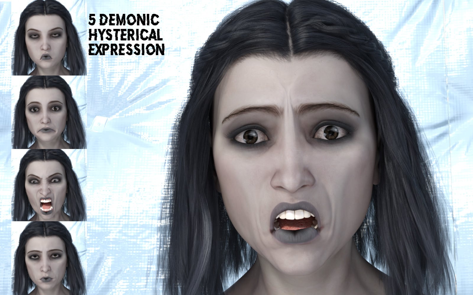Demonic Hysterical DS | Daz 3D