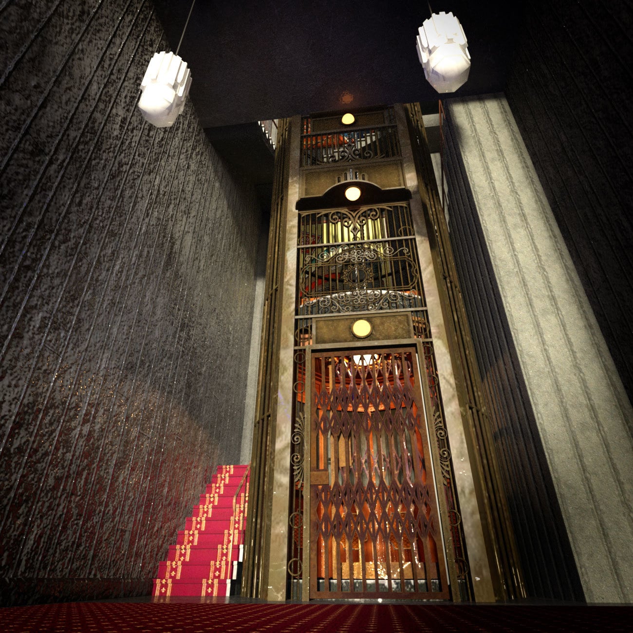 Elevator For DS | Daz 3D