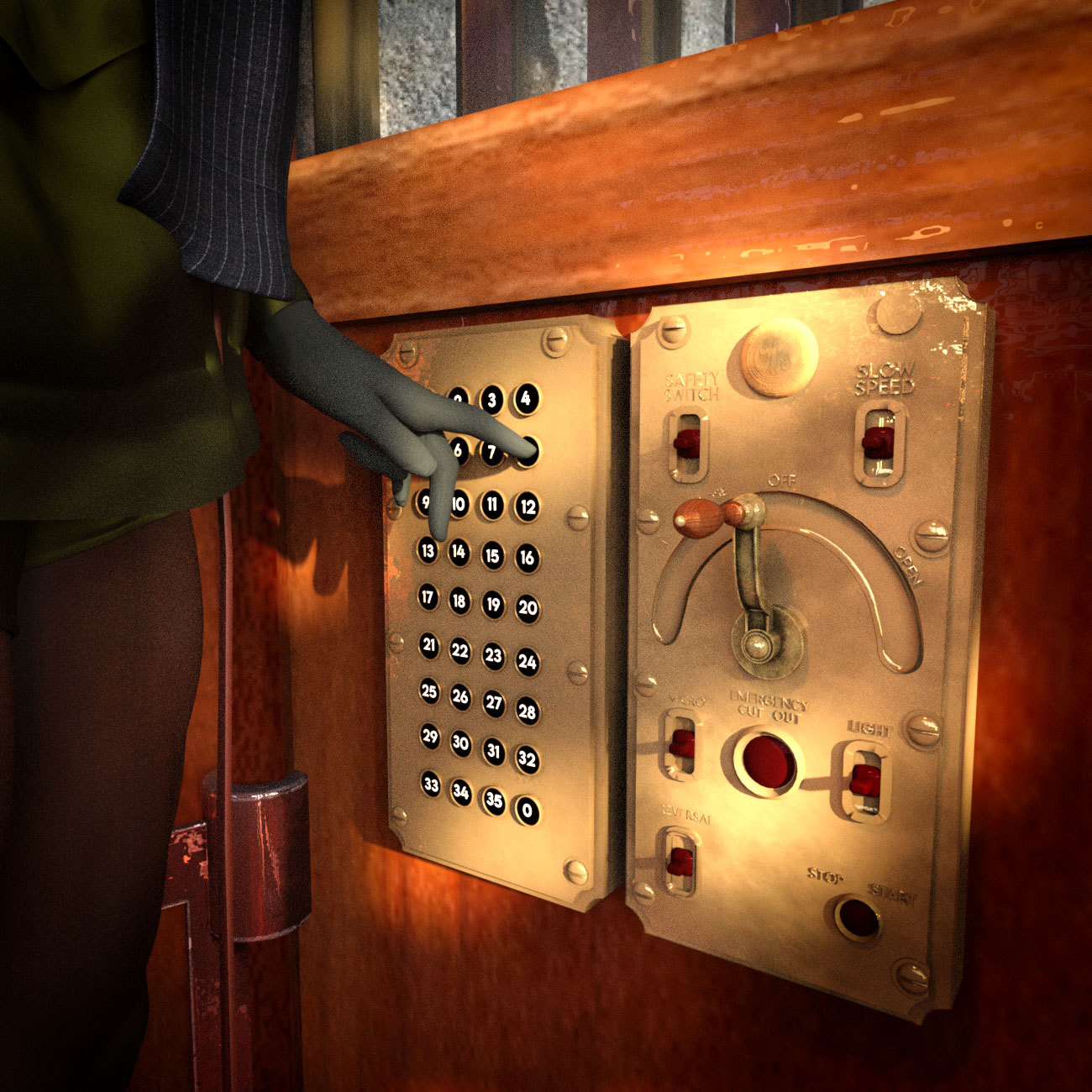 Elevator For DS | Daz 3D