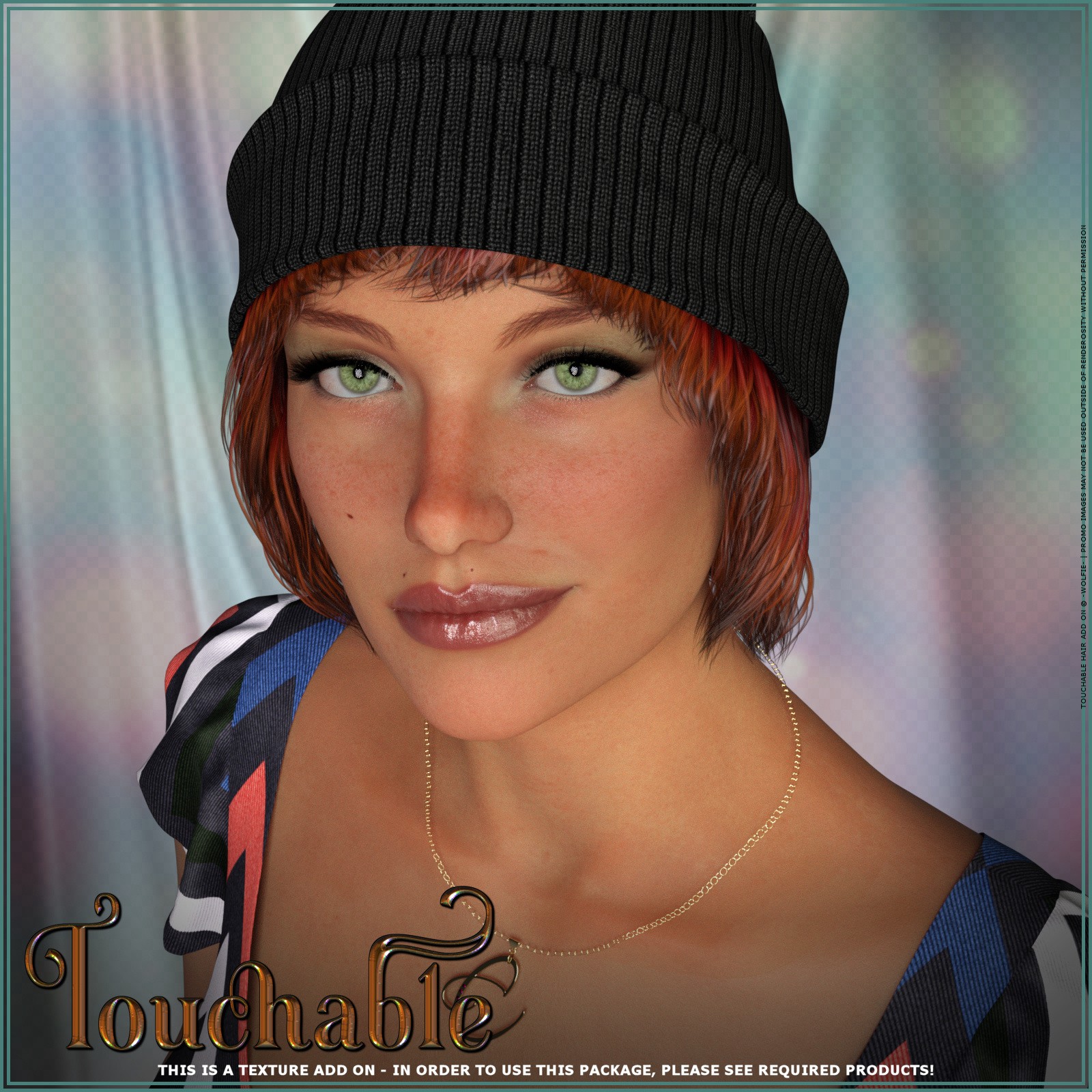 Touchable Cutie Winter Hat | Daz 3D