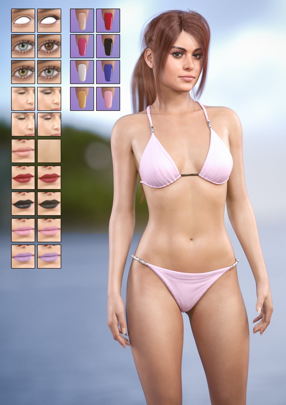 V3D Beth - G8F & G8.1F | Daz 3D