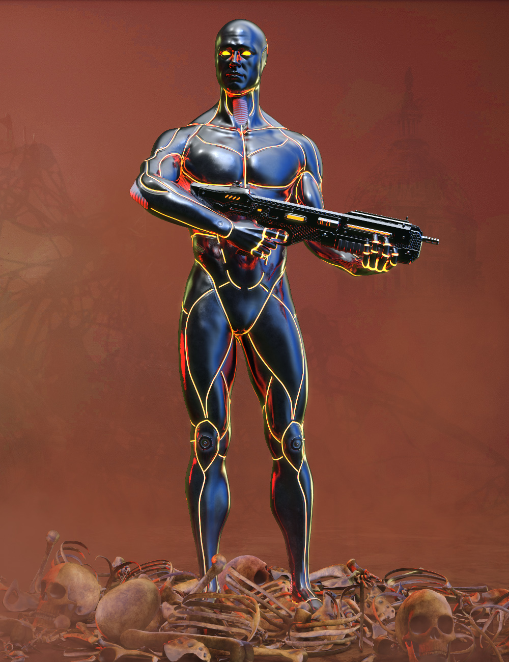 Android Textures for Genesis 9 | Daz 3D