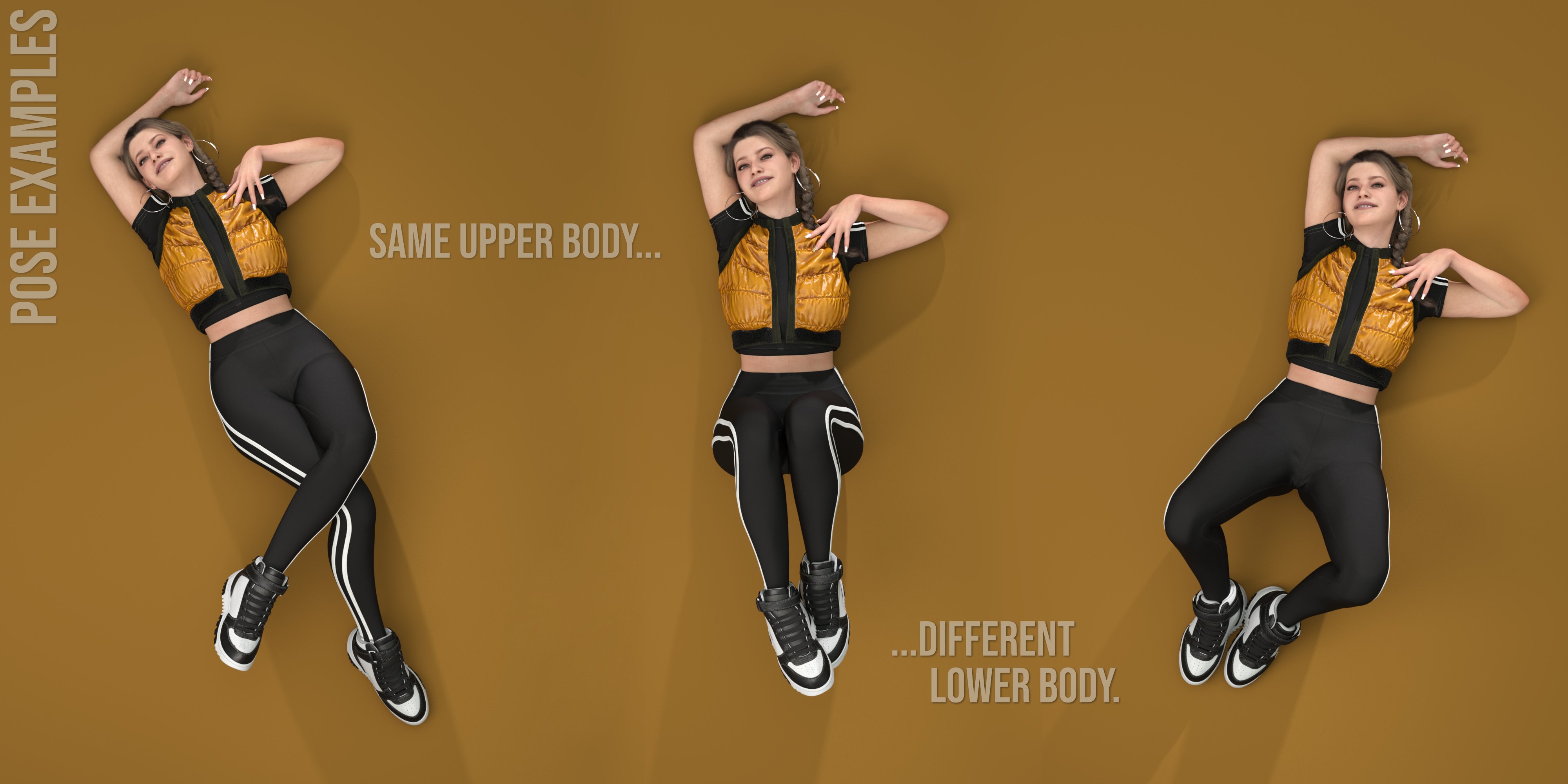NG Build Your Own Lying Supine Poses for Genesis 9 | Daz 3D NG Build Your Own Lying Supine Poses for Genesis 9 | Daz 3D