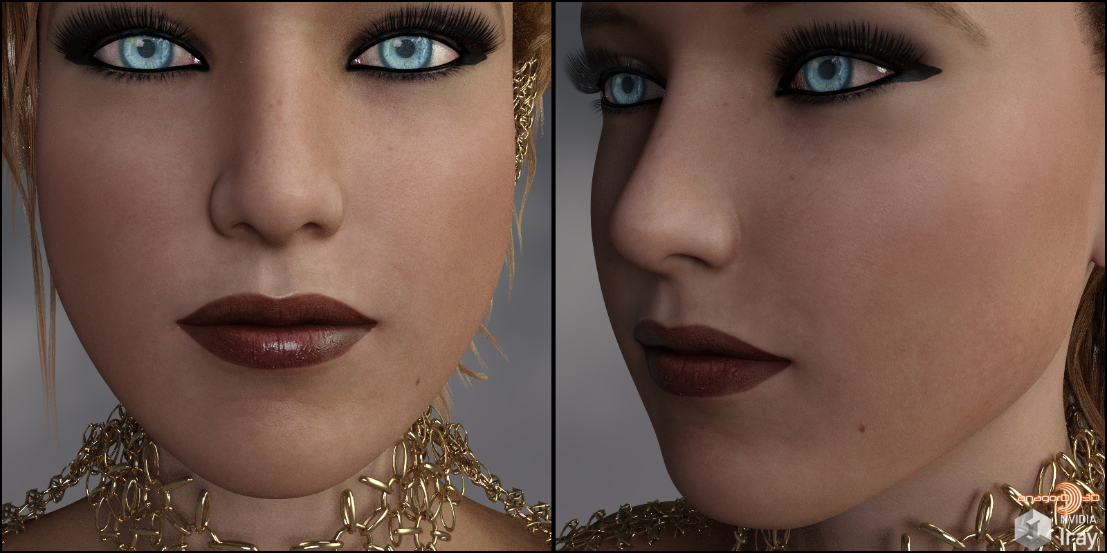 Cheeks,Jaw and Chin Morphs for G8 Vol 1 | Daz 3D