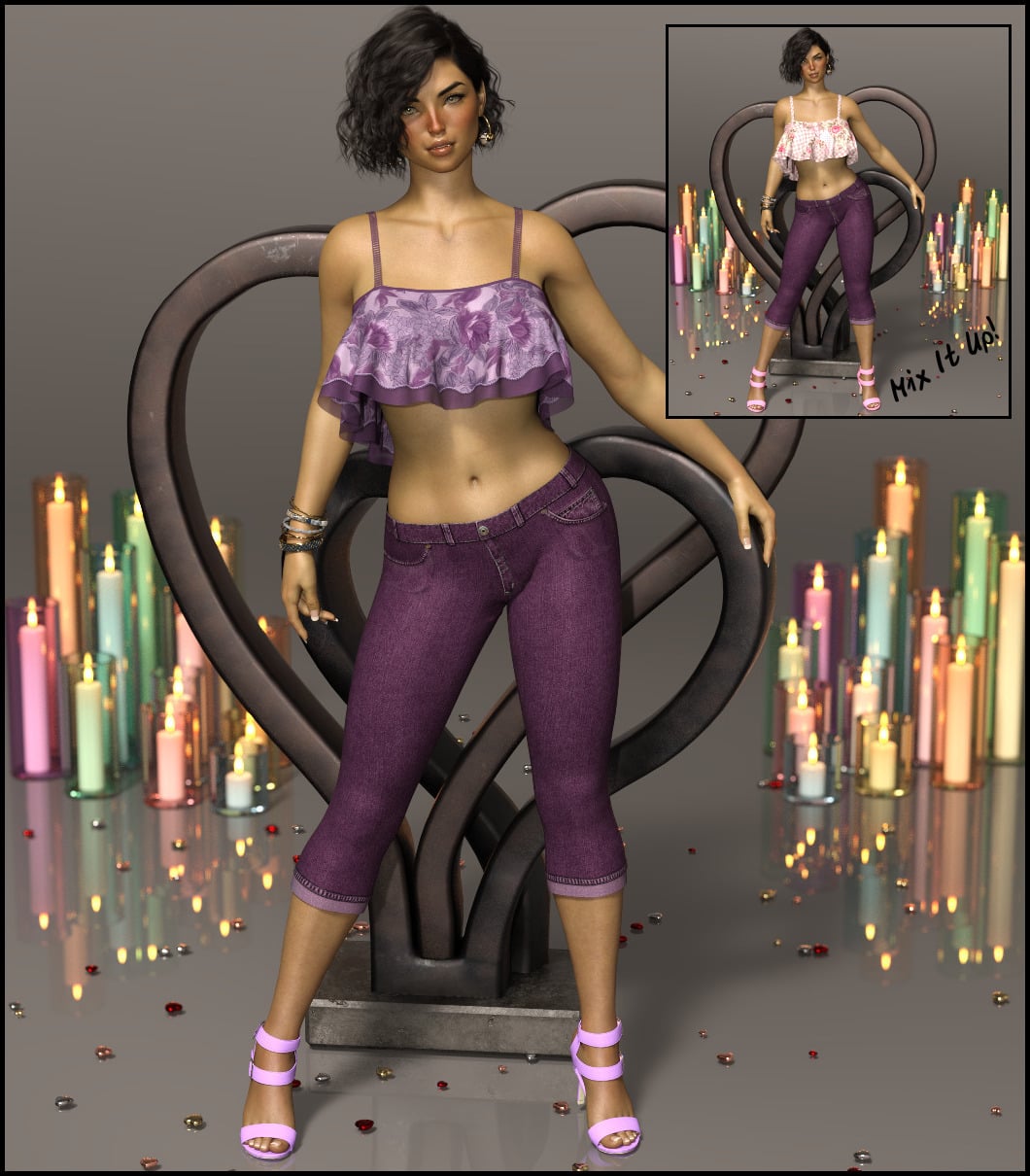 7th Ave: dForce - Ciao Bella - G8F | Daz 3D