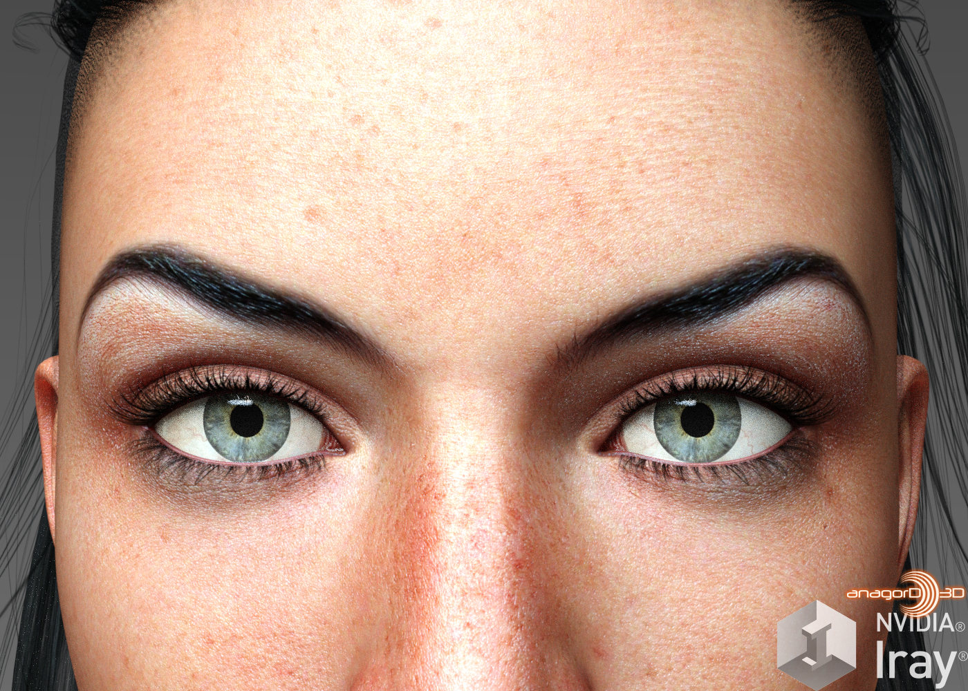 Eyes & Eyebrows Morphs for G3F Vol2 | Daz 3D