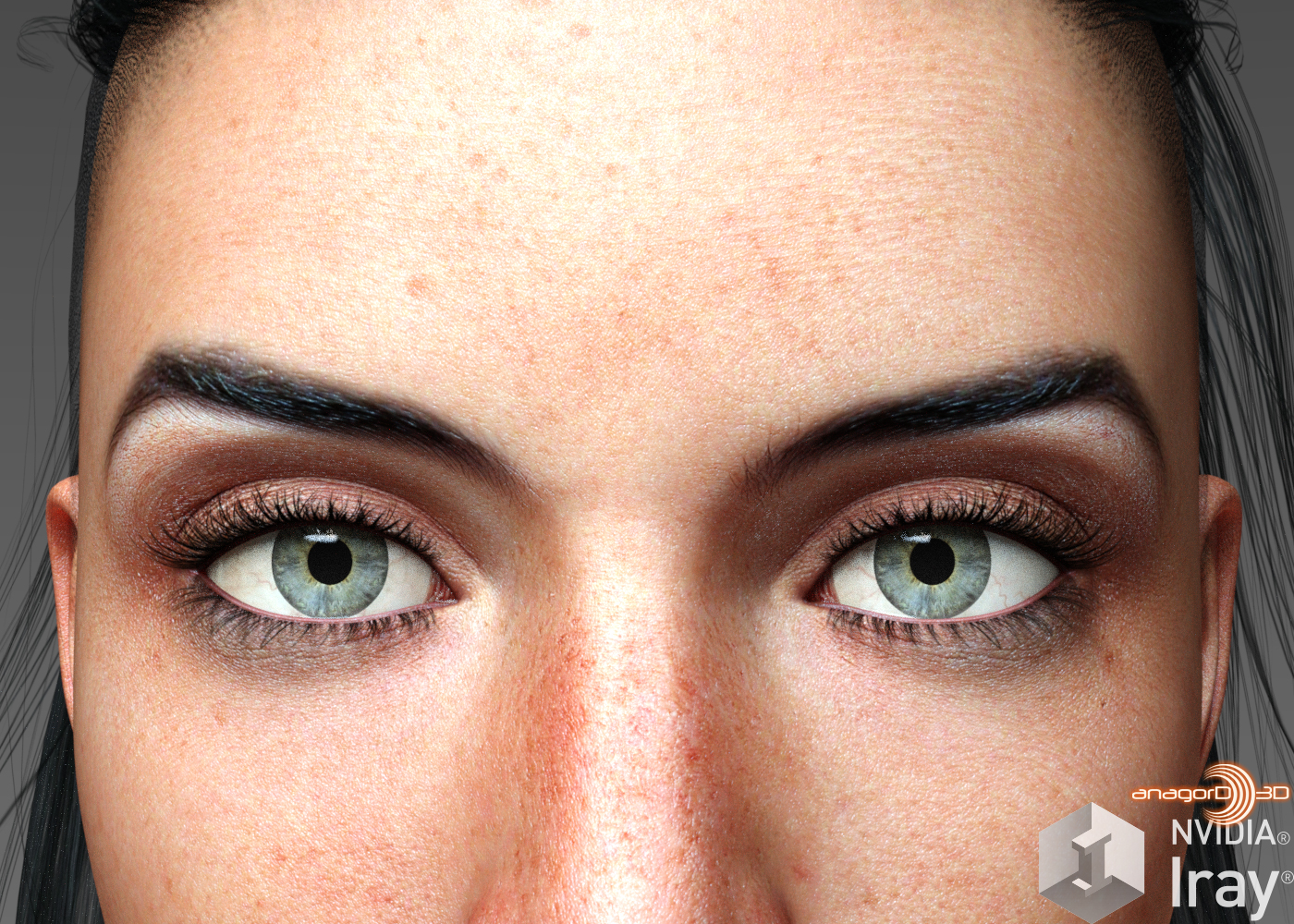 Eyes & Eyebrows Morphs for G3F Vol2 | Daz 3D