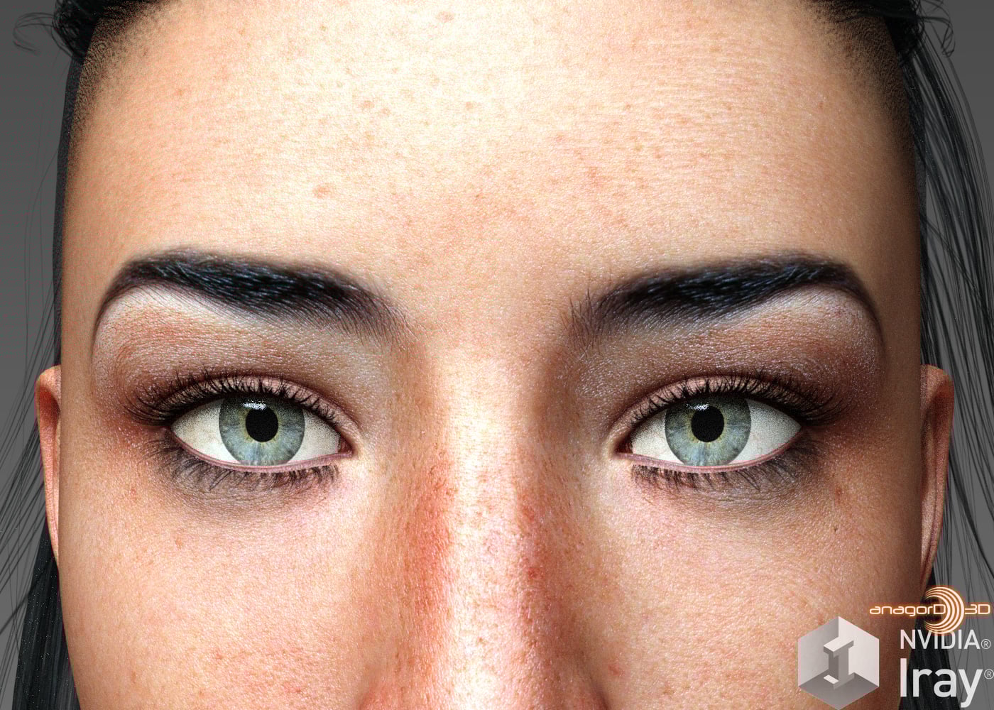 Eyes & Eyebrows Morphs for G3F Vol2 | Daz 3D