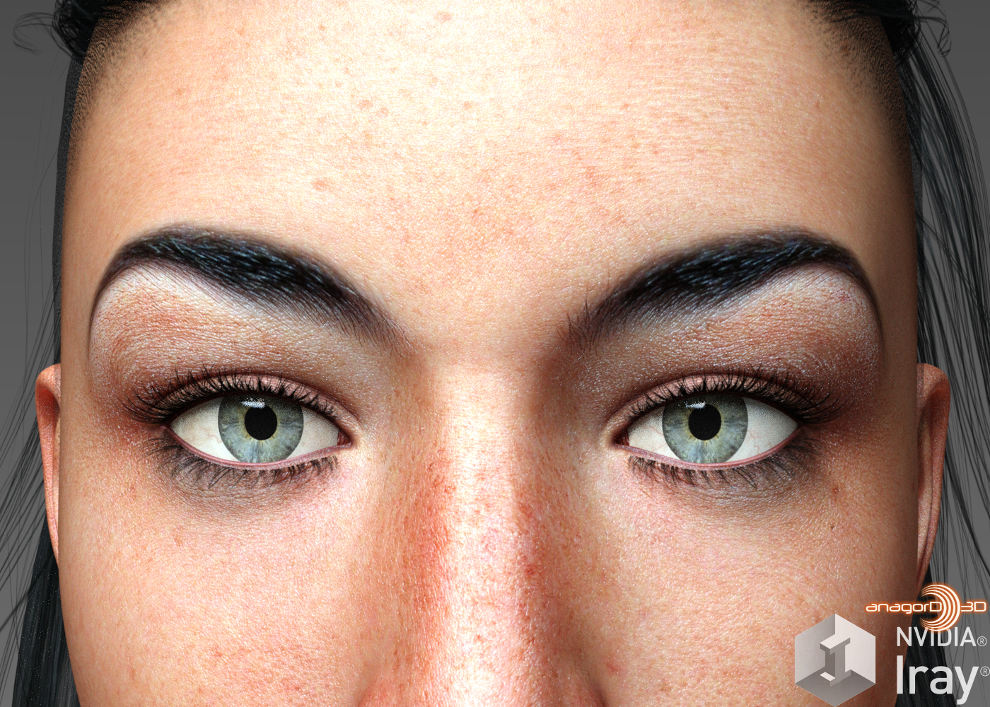 Eyes & Eyebrows Morphs for G3F Vol2 | Daz 3D