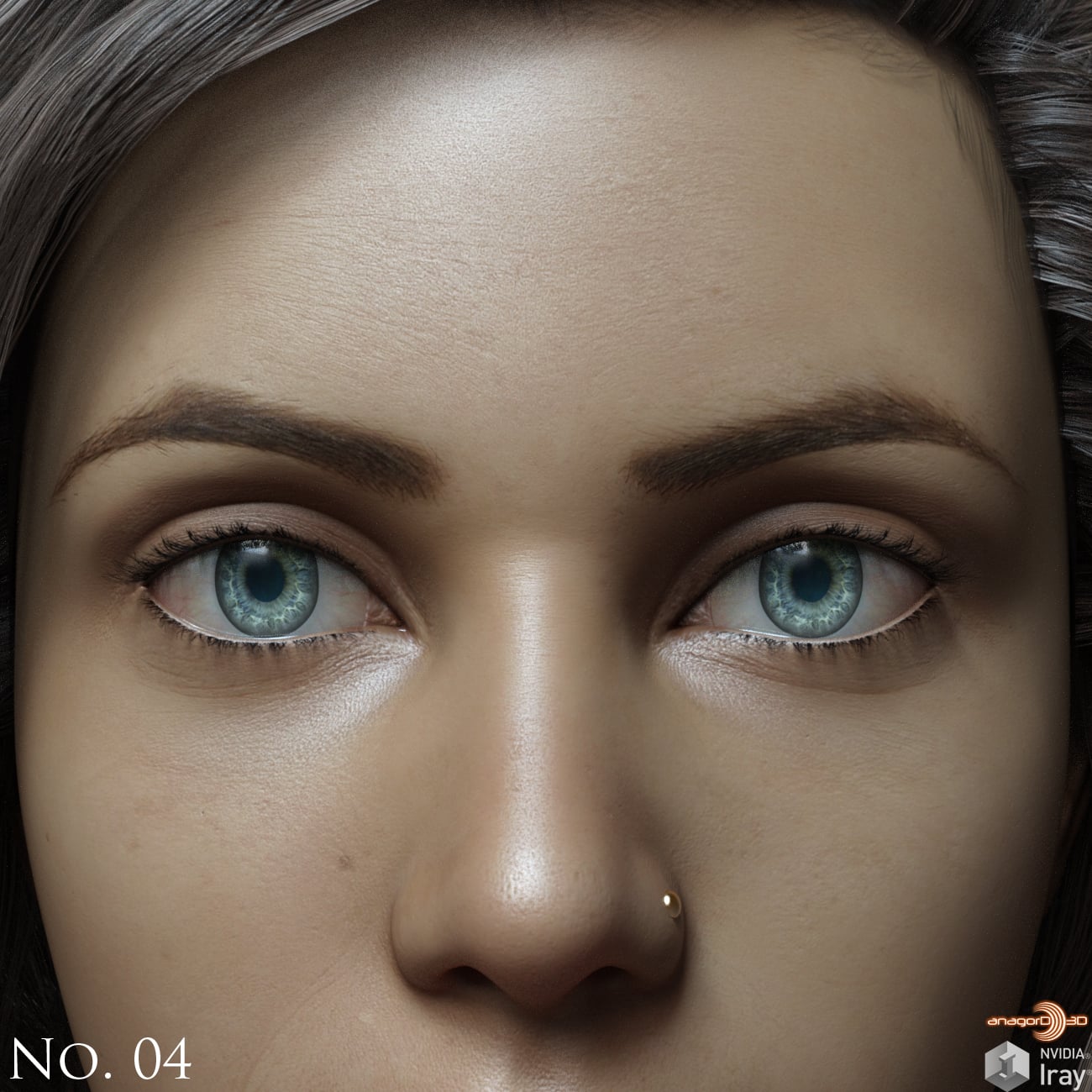 Eyes,Eyebrows&Lashes Morphs for G8F Vol 1 | Daz 3D