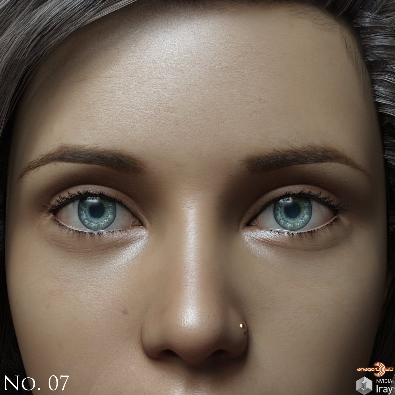 Eyes,Eyebrows&Lashes Morphs for G8F Vol 1 | Daz 3D