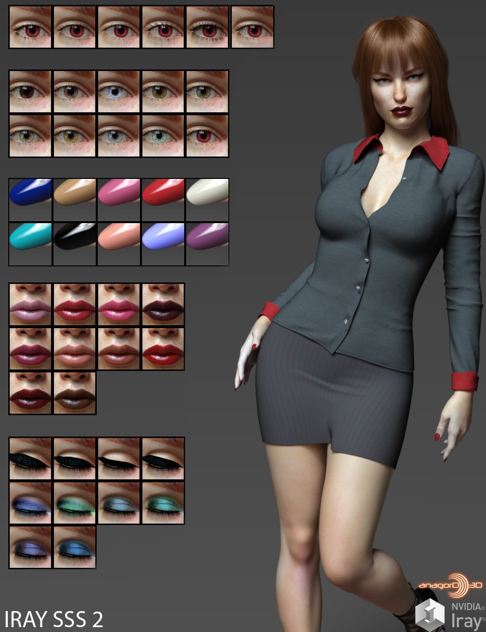 Fallon G3F and V7 | Daz 3D