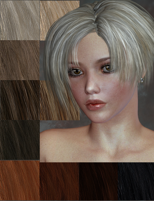 Spice Hair | Daz 3D