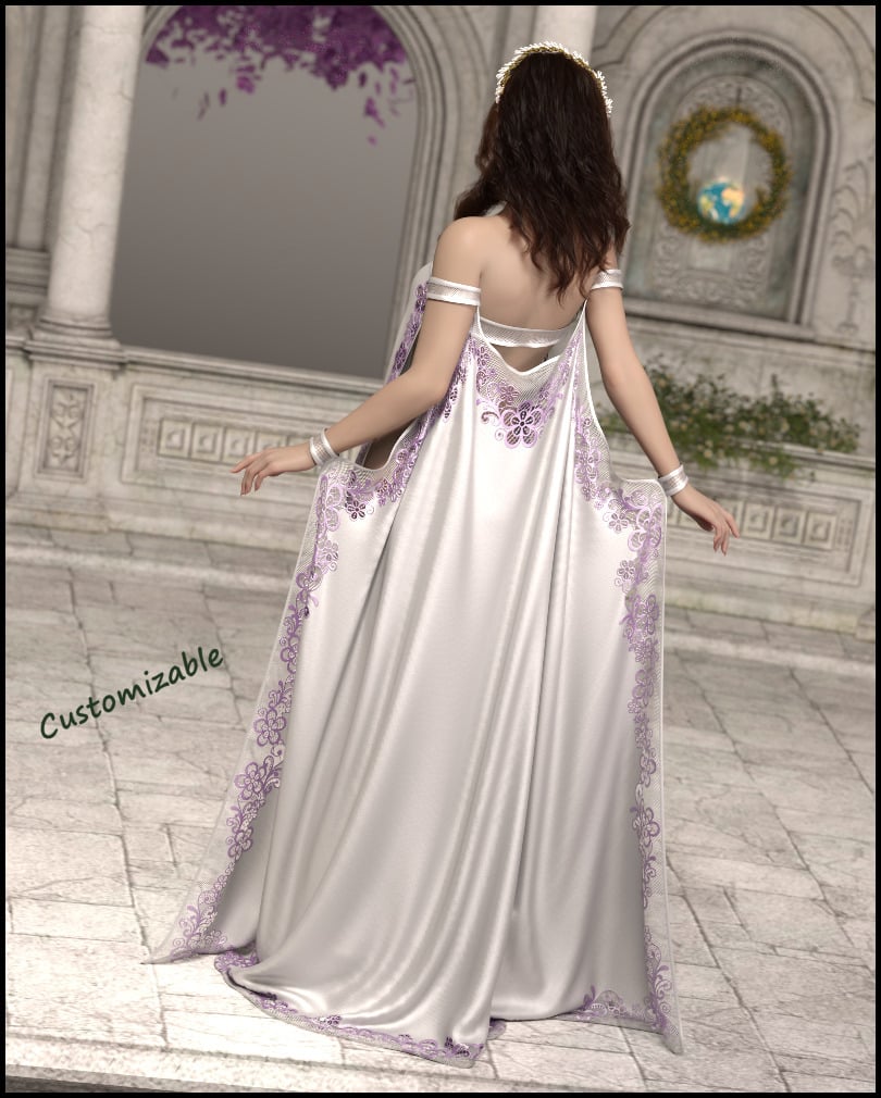 Epic: dForce - Divinity for G8F | Daz 3D