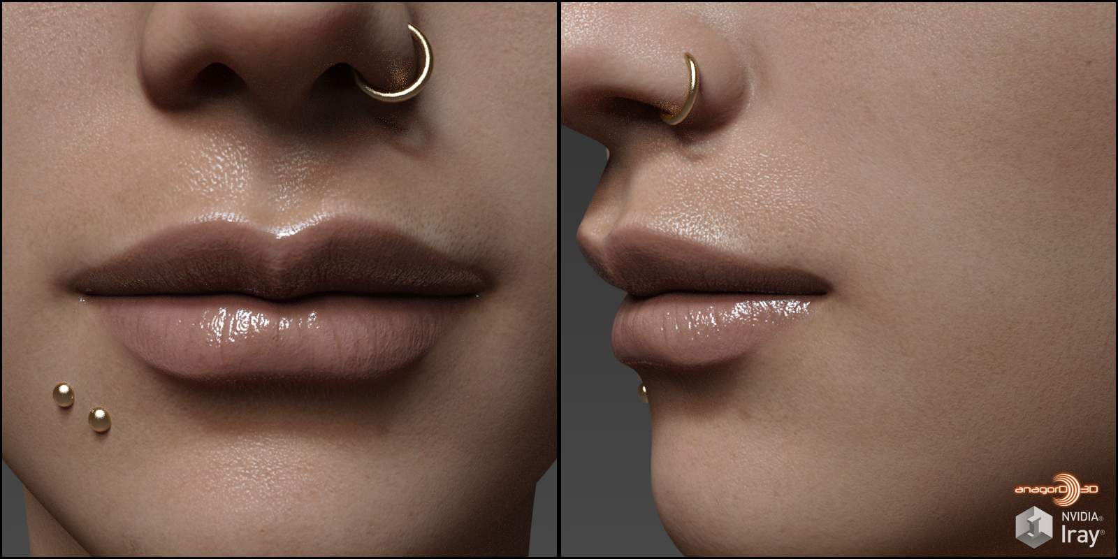 Lips Morphs for G3F Vol 3 | Daz 3D