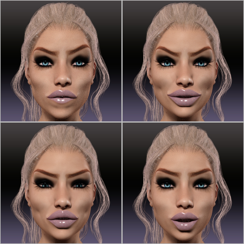 The New Athletics_Chantelle for V7 - Character-Poses-Expressions | Daz 3D