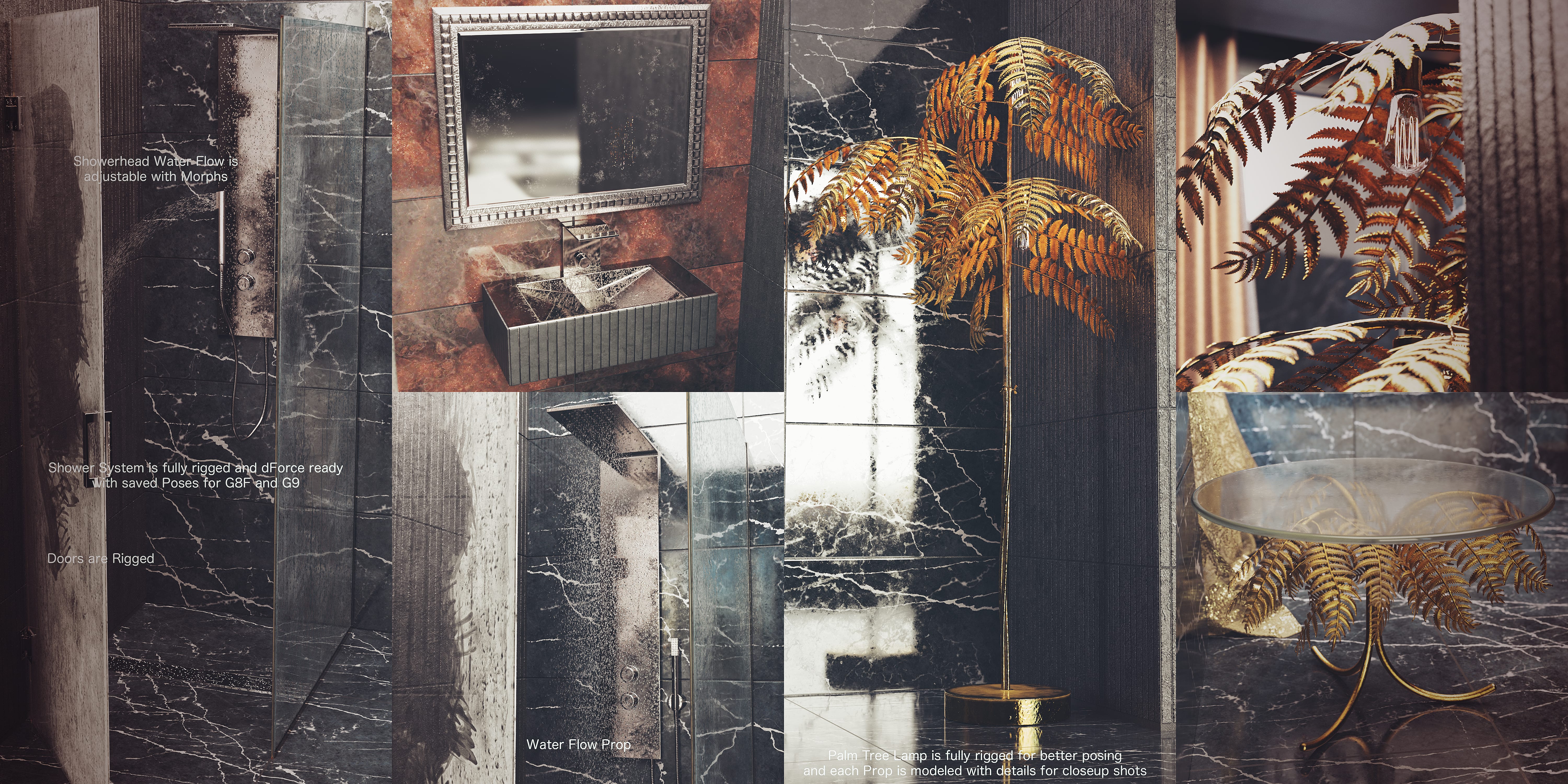 High Contrast Bundle | Daz 3D