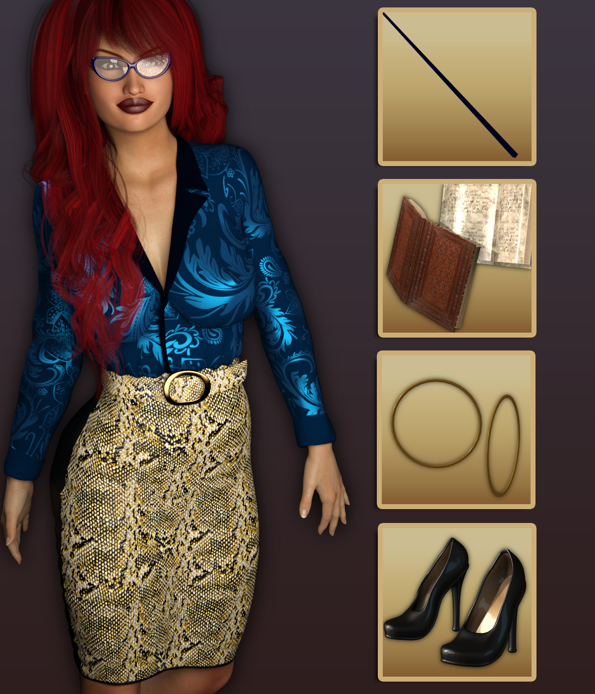 VERSUS - Strict Teacher for G3 females | Daz 3D