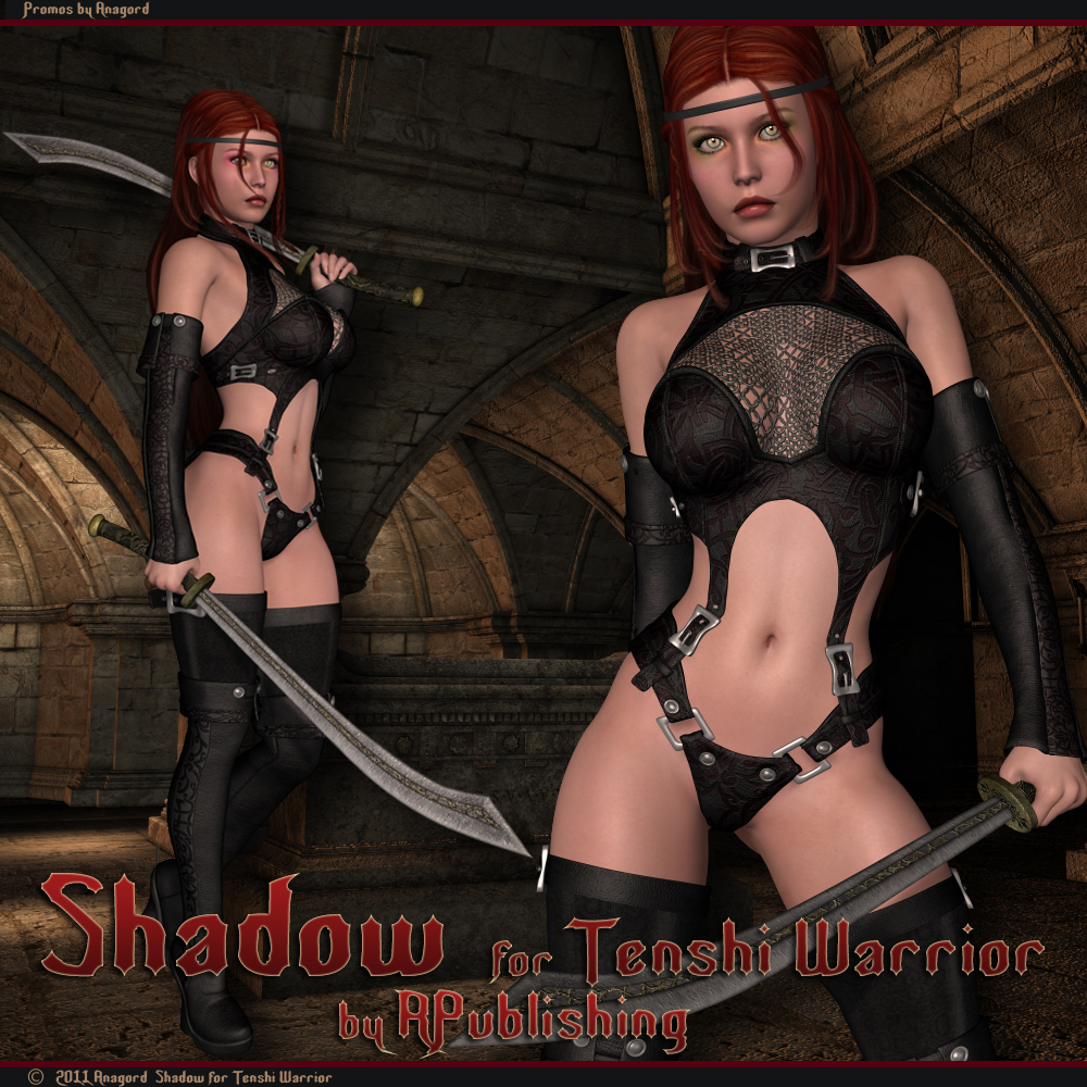 SHADOW for Tenshi Warrior Outfit | Daz 3D