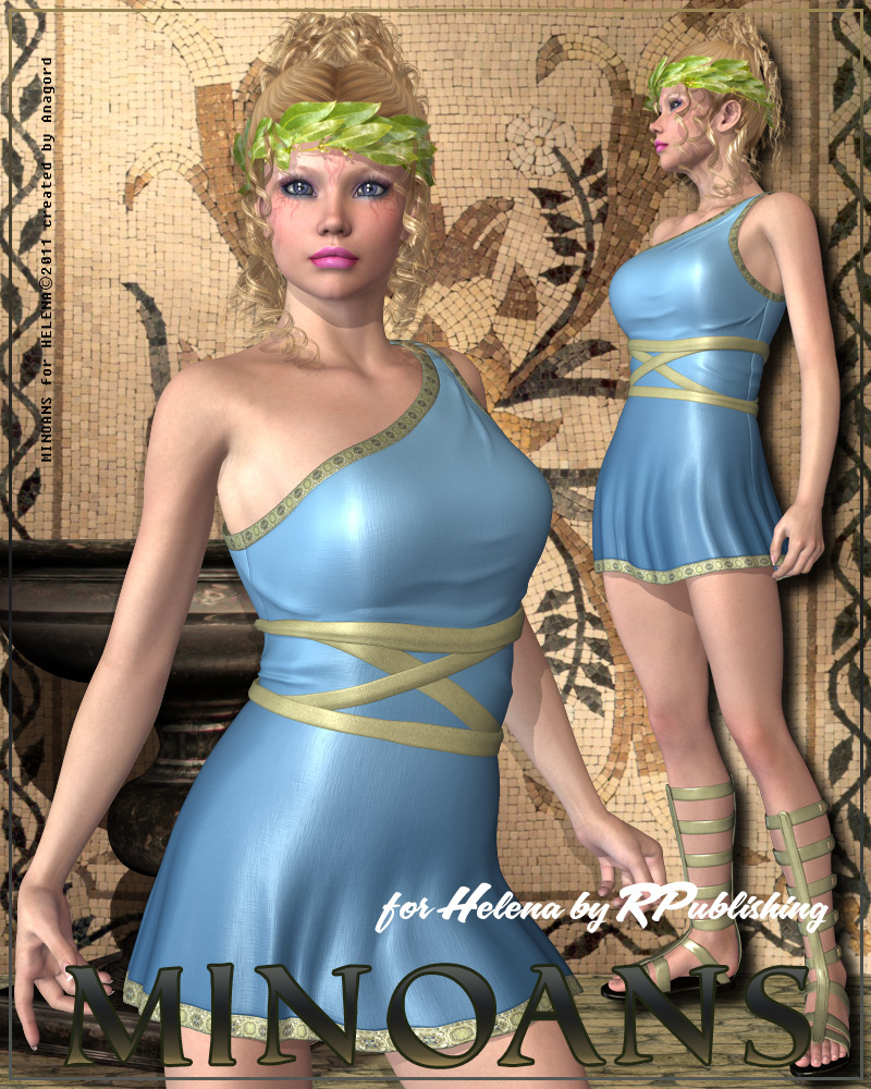 MINOANS for Helena by RPublishing | Daz 3D