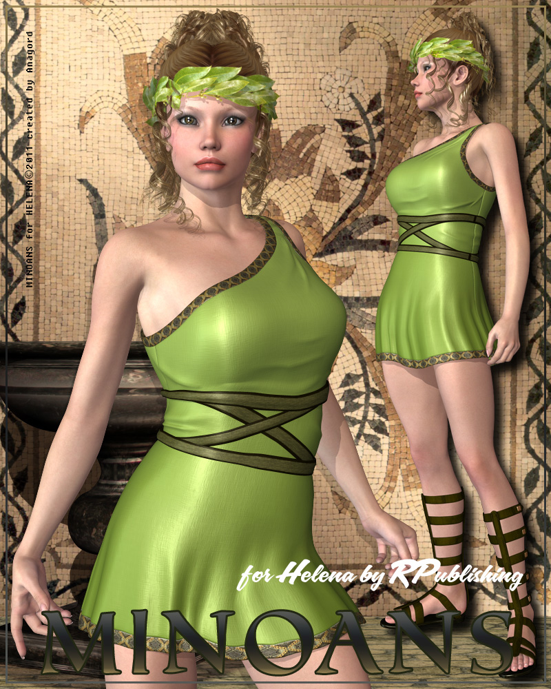 MINOANS for Helena by RPublishing | Daz 3D