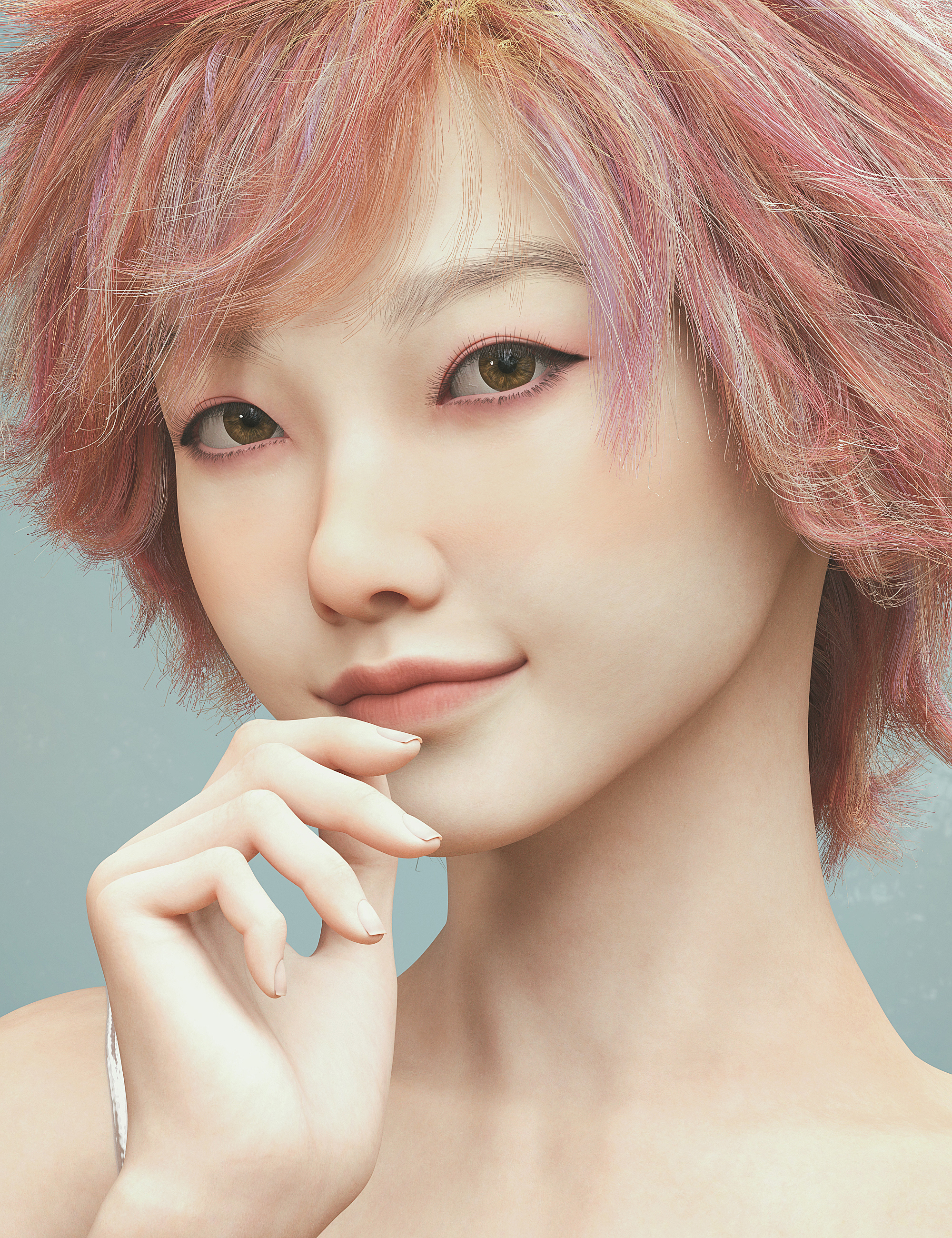 CNB Long Fei Hu HD Character, dForce Clothing and Hair Bundle for ...