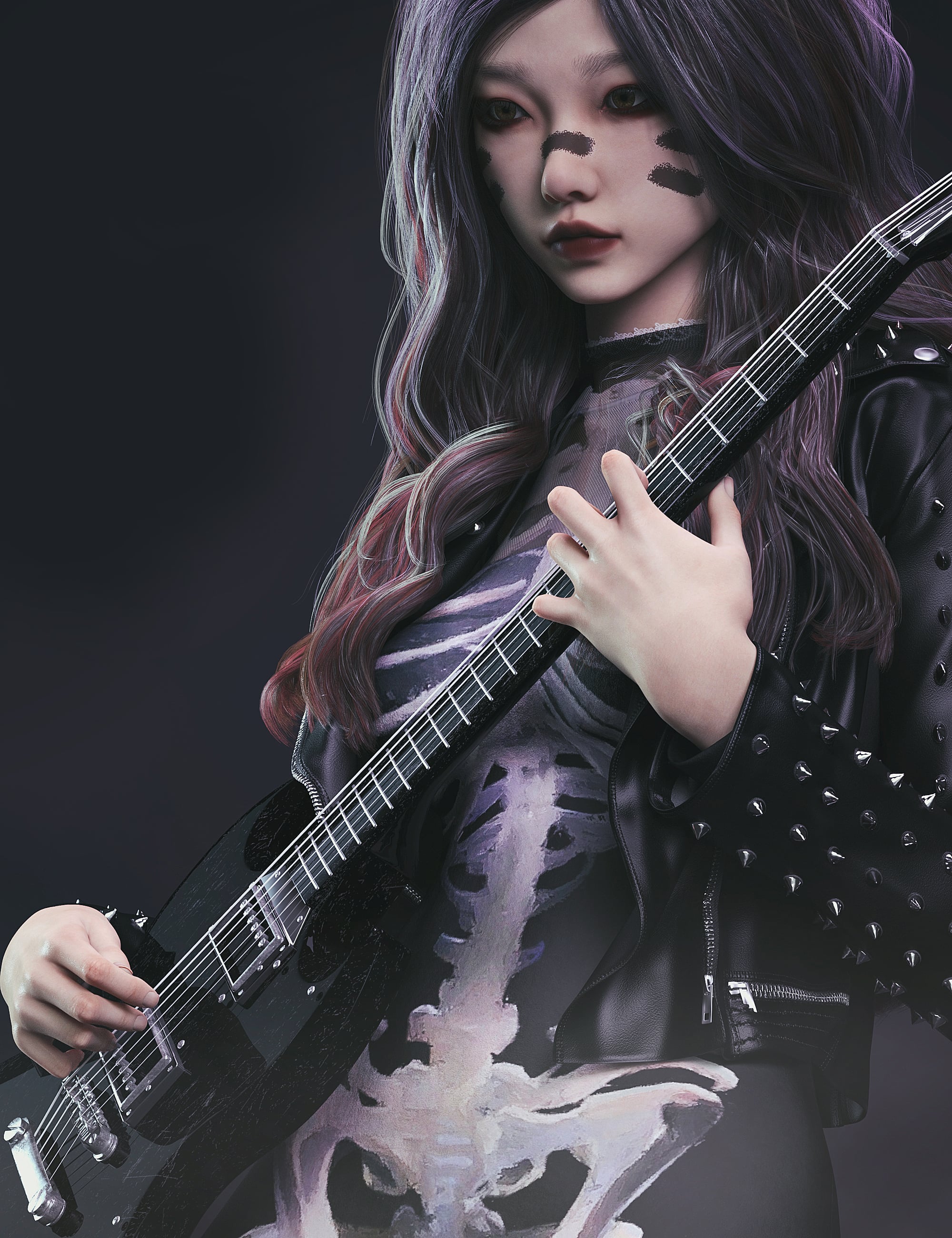 CNB Long Fei Hu HD Character, dForce Clothing and Hair Bundle for ...