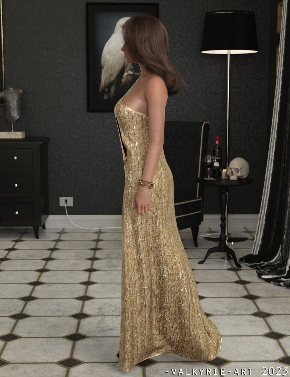 InStyle - Lilith Gown | Daz 3D