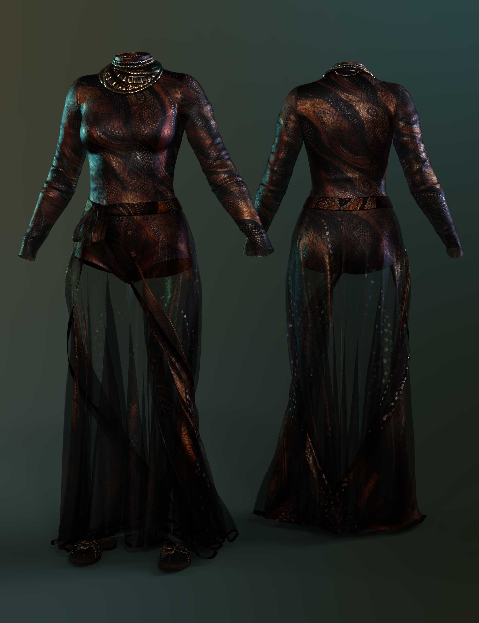 EthnoMod Outfit Textures Add-On | Daz 3D