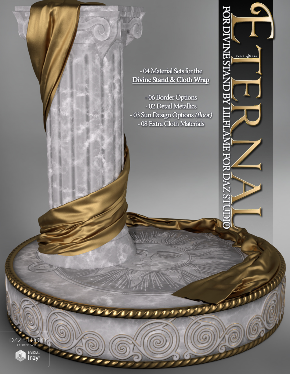 Eternal for Divine Stand Daz Studio | Daz 3D
