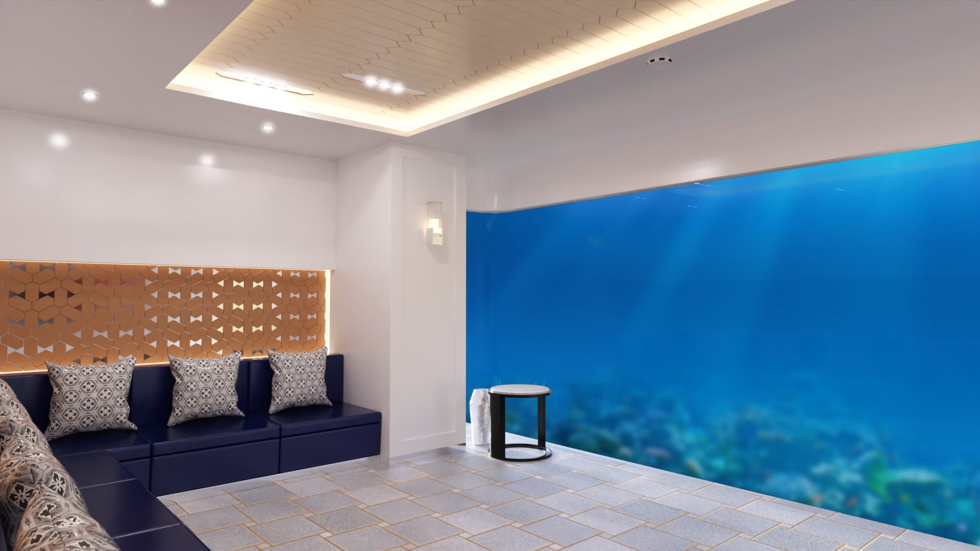 Lower Aquatic House | Daz 3D