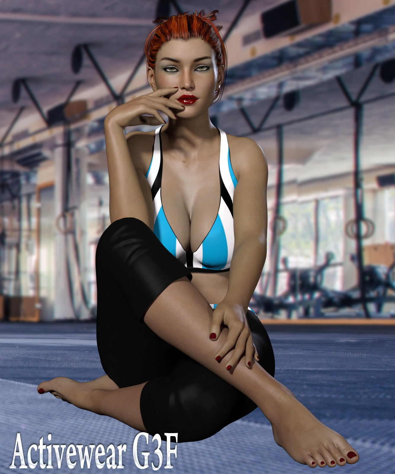 Activewear G3F | Daz 3D