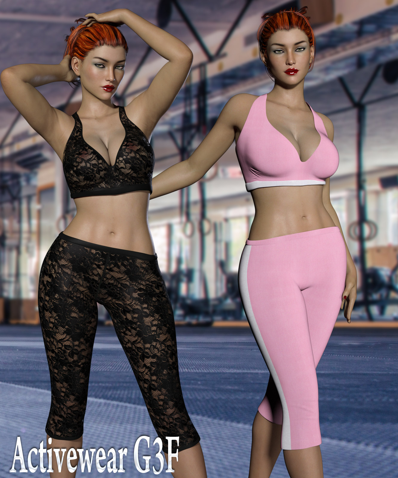 Activewear G3F | Daz 3D