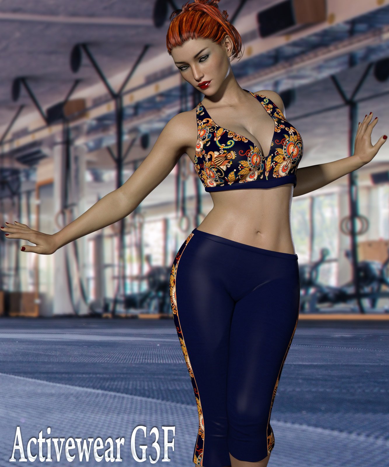 Activewear G3F | Daz 3D