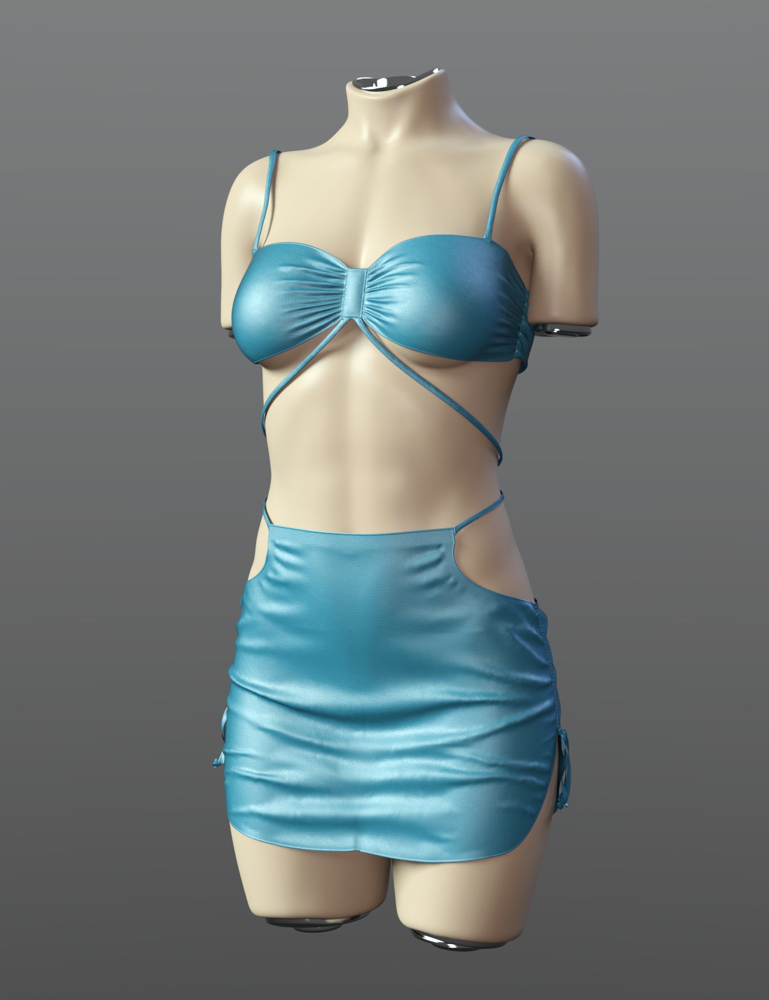 SPR Simple Hot Clothes Suit for Genesis 9 | Daz 3D