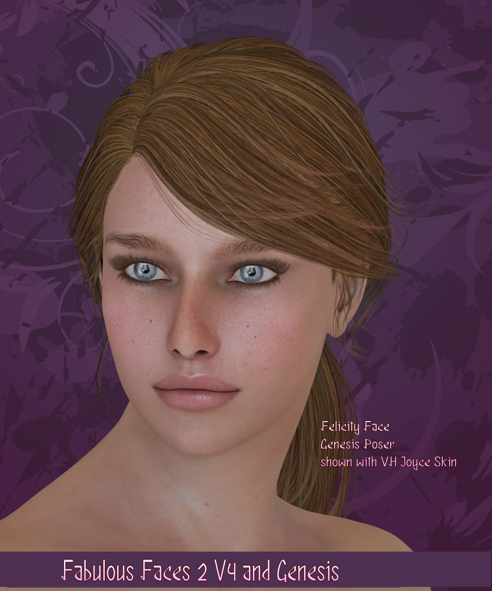 Fabulous Faces 2 V4/Genesis | Daz 3D