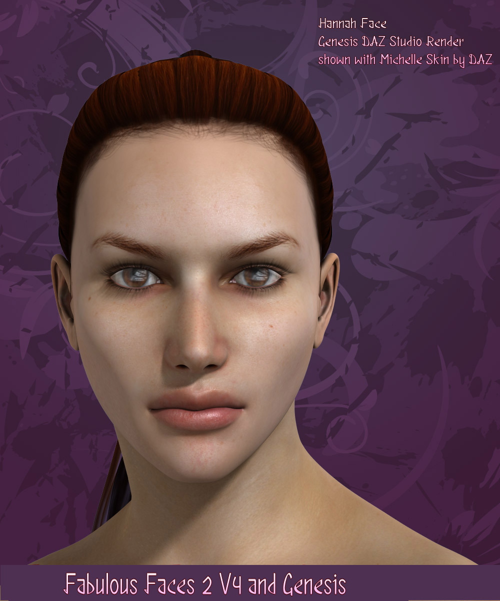 Fabulous Faces 2 V4/Genesis | Daz 3D