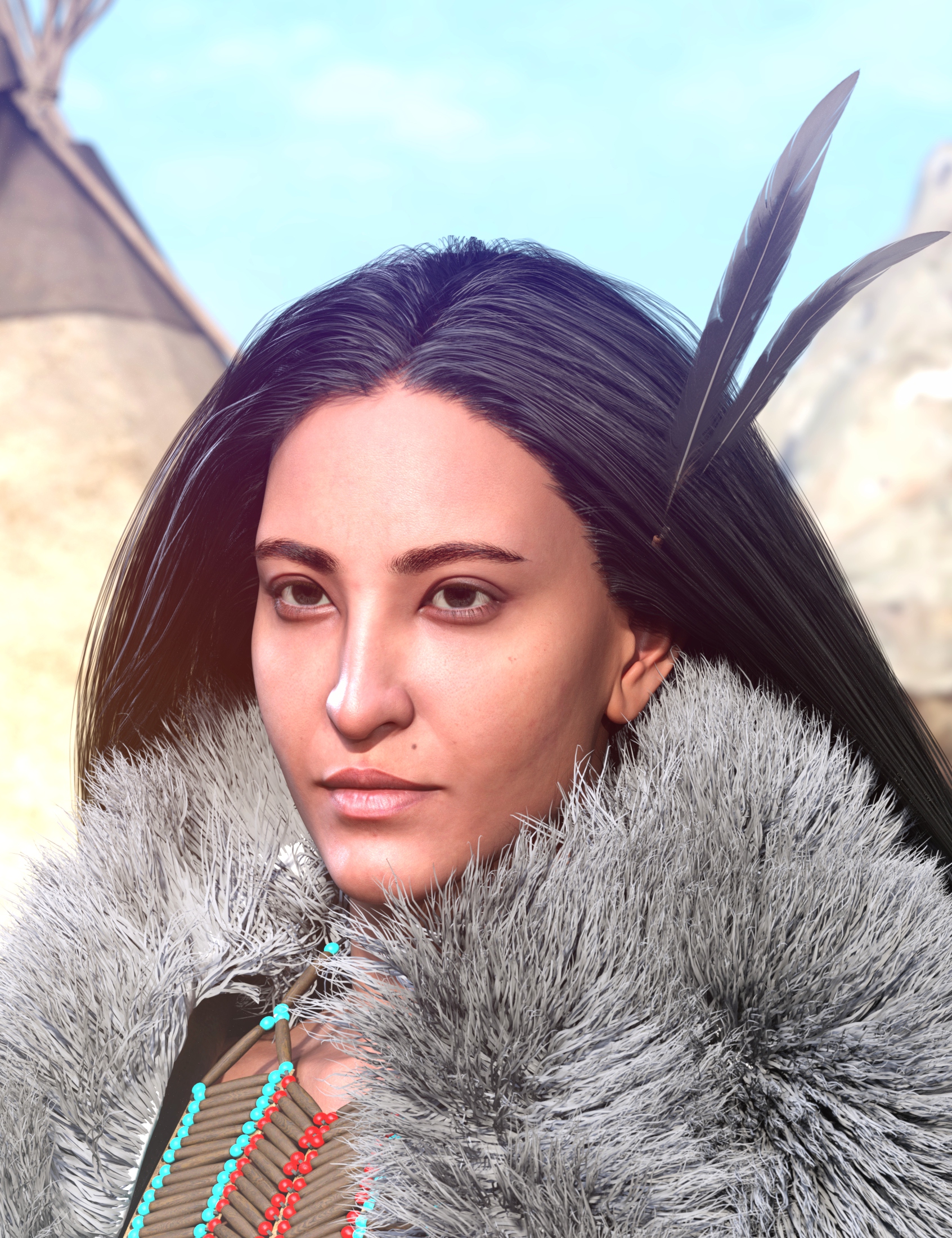 Cheyenne 9 Kinship Alternate Face Morphs | Daz 3D