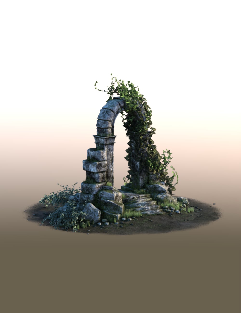 Forgotten Gate Diorama | Daz 3D